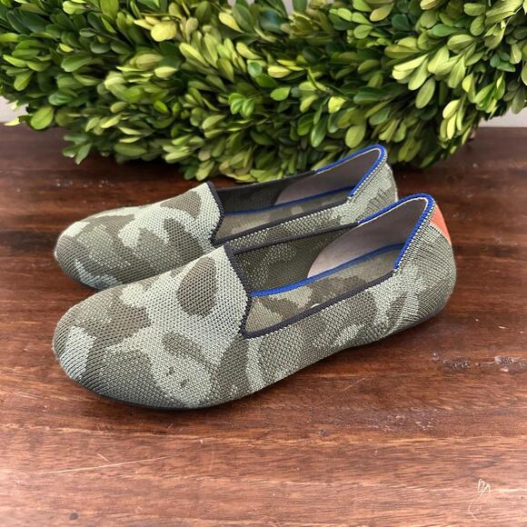 Rothy's | Shoes | Rothys The Kids Loafer Olive Camo 3 | Poshmark